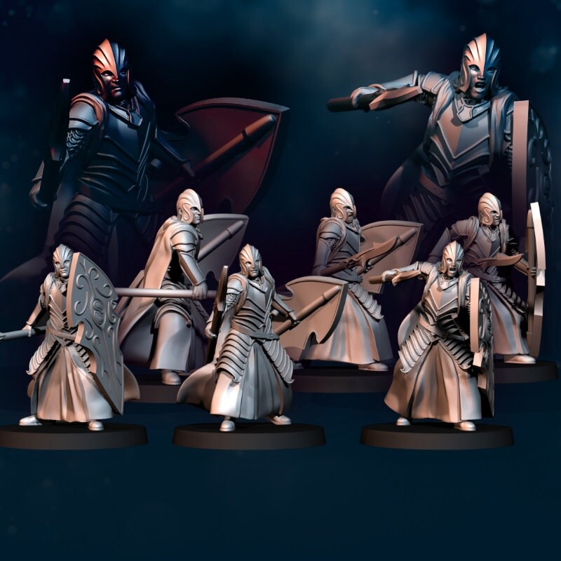 Army Builder - Host of the Bloody Elves | Davale Games | RESIN | Lord ...