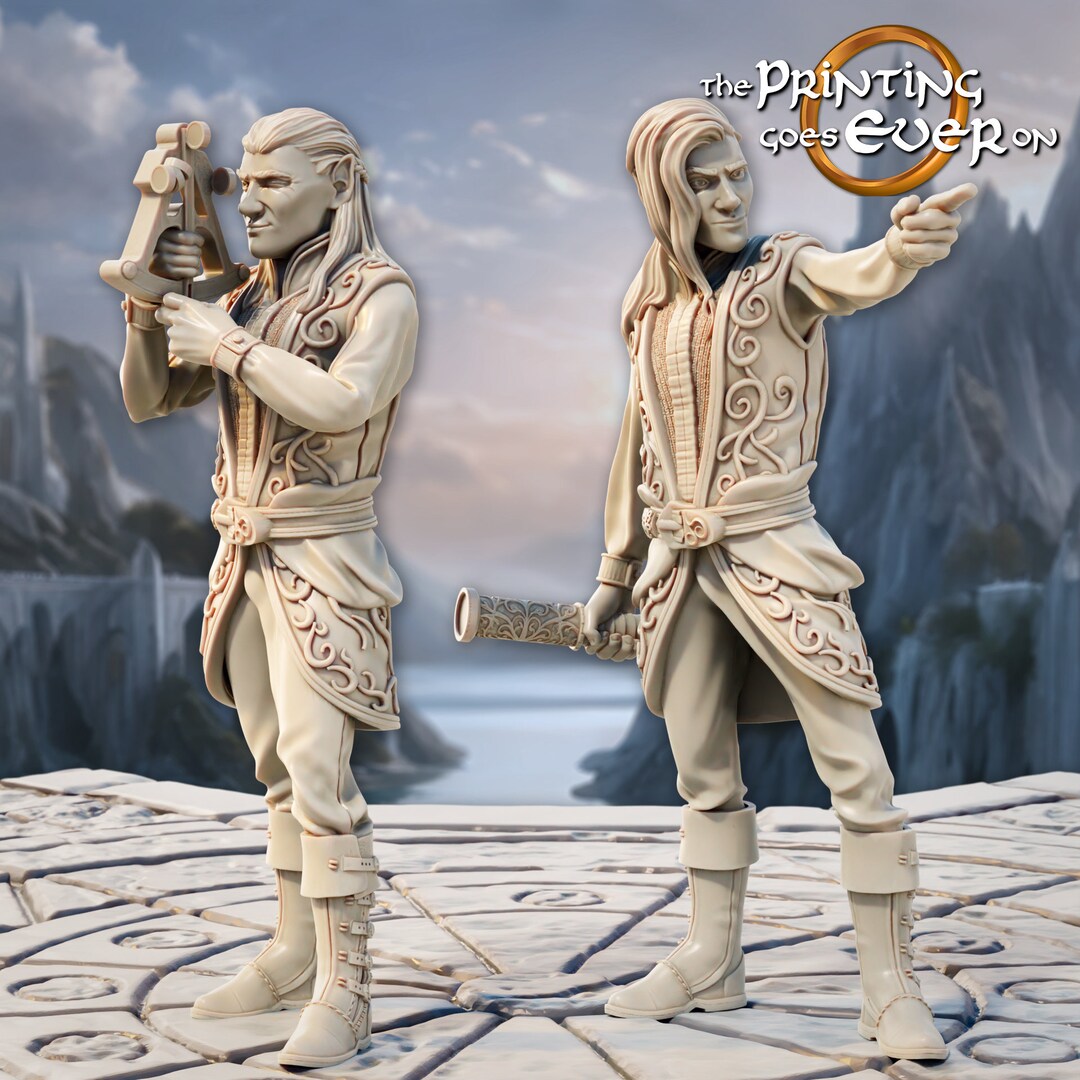 Coastal Elven Navigators the Printing Goes Ever on RESIN Lord of the ...