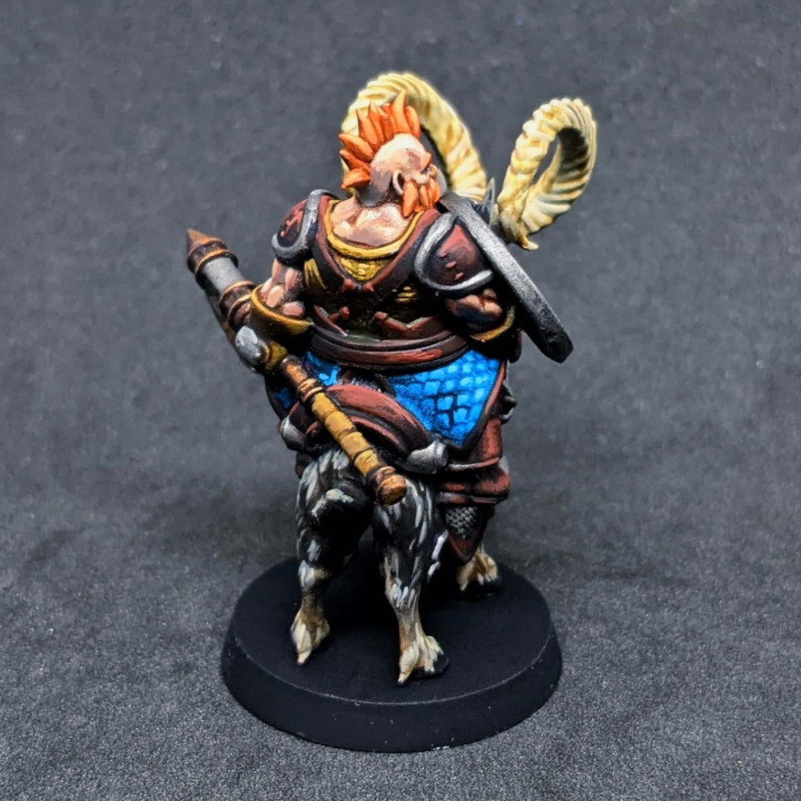 Dwarven Goat Riders | the Master Forge | RESIN | Dwarf Infantry | Stone ...