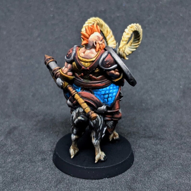 Dwarven Goat Riders the Master Forge RESIN Dwarf - Etsy