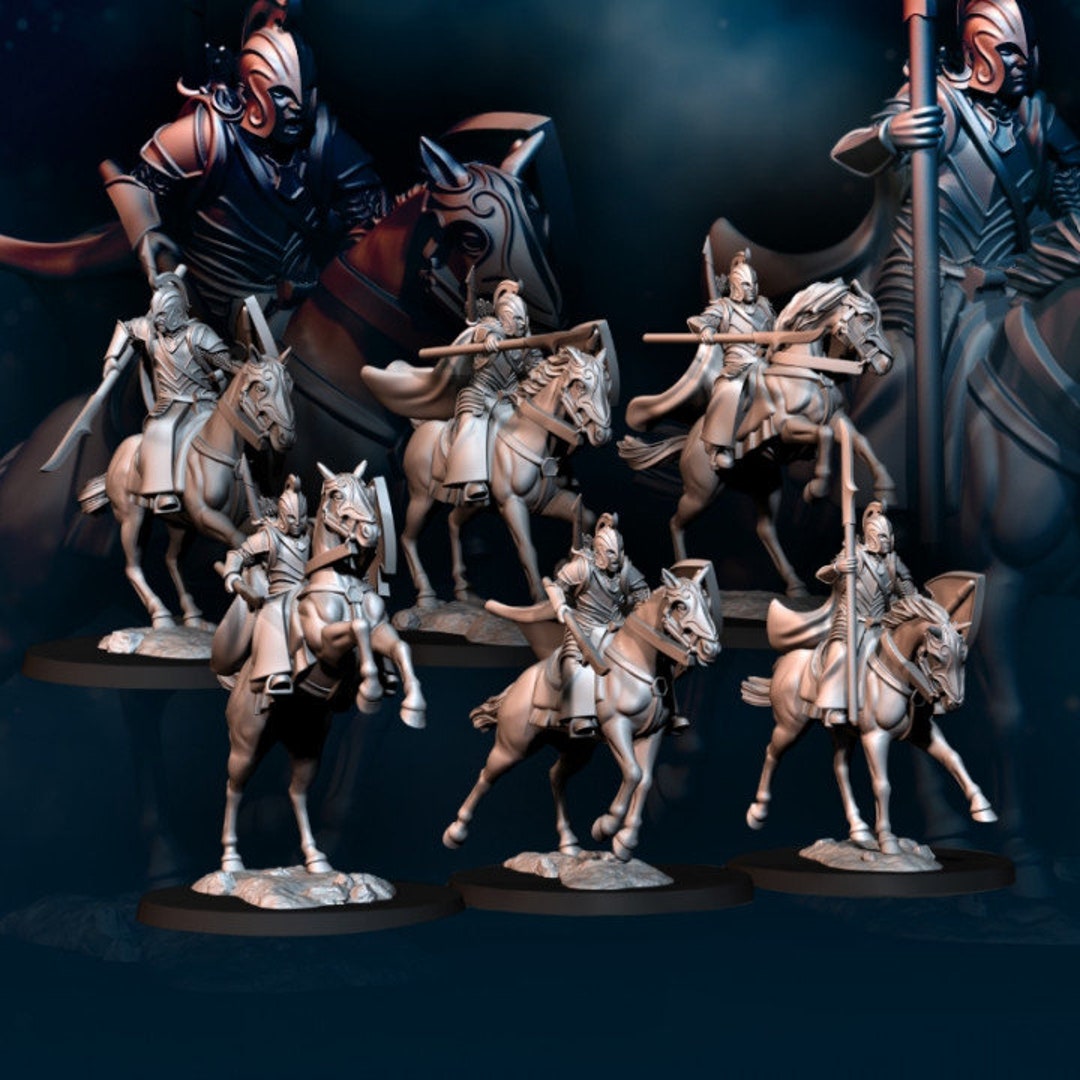 Bloody High Elven Knights | Davale Games | RESIN | Lord of the Rings ...