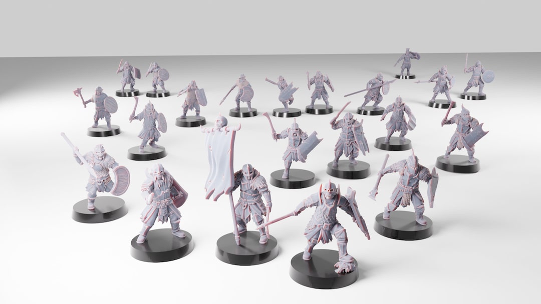 Orc Warriors of the Great Eye | Quartermaster 3d | RESIN | Lord of the ...