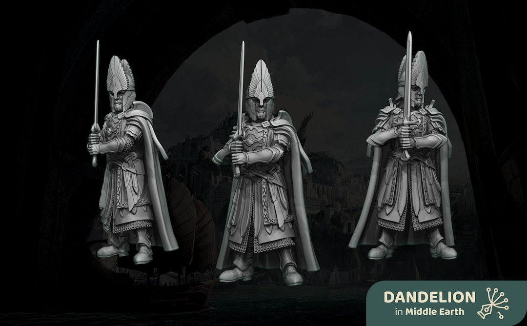 High King of the Western Isle | Dandelion in Middle Earth | RESIN ...