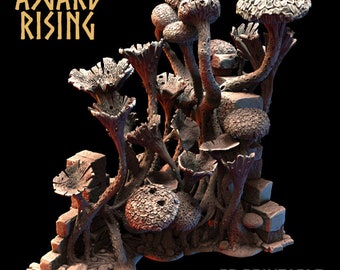 Dnd Viking Burial Crypt Terrain Tabletop RPG Miniature D&D Figurines ...