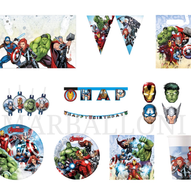 Avengers Birthday - Etsy