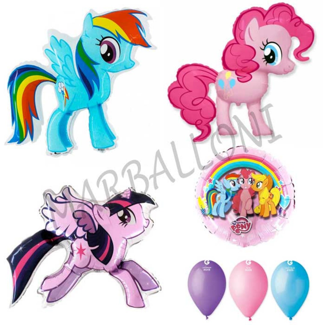 My Little Pony Party Balloons for Birthday Party - Etsy