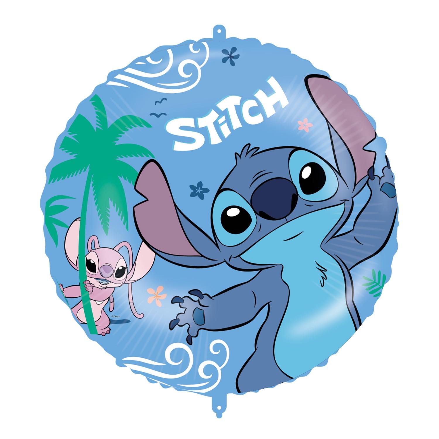 Lilo & Stitch Foil Balloons Set: Supersized, Round, Printed Balloons ...