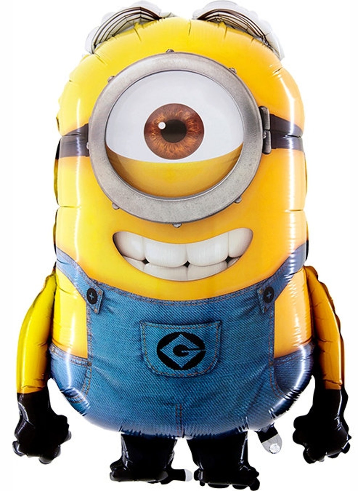 Despicable Me Minions Foil Balloons Minions Birthday Party Etsy