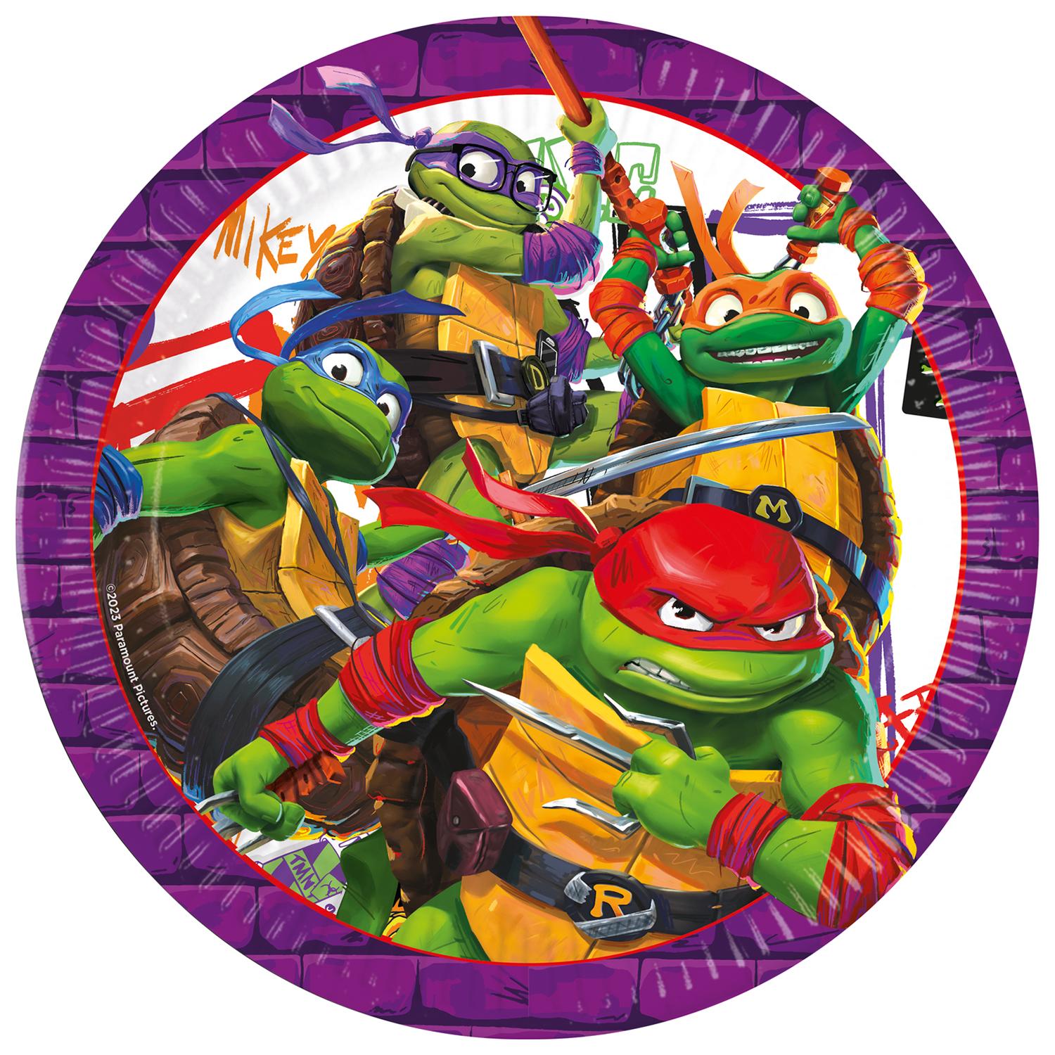 Teenage Mutant Ninja Turtles Party Supplies: Plates, Cups, Napkins ...