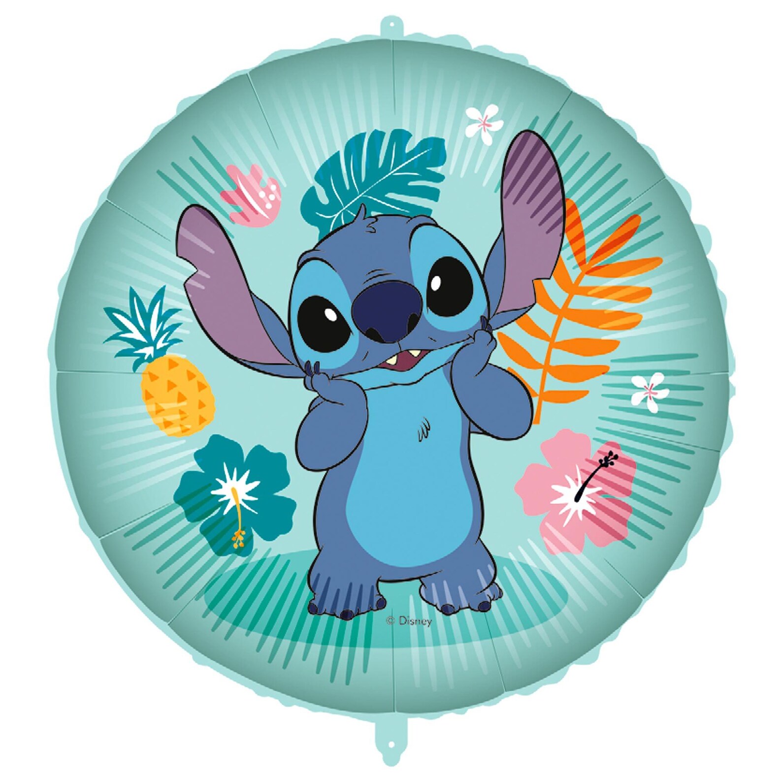Lilo & Stitch Foil Balloons Set: Supersized, Round, Printed Balloons ...