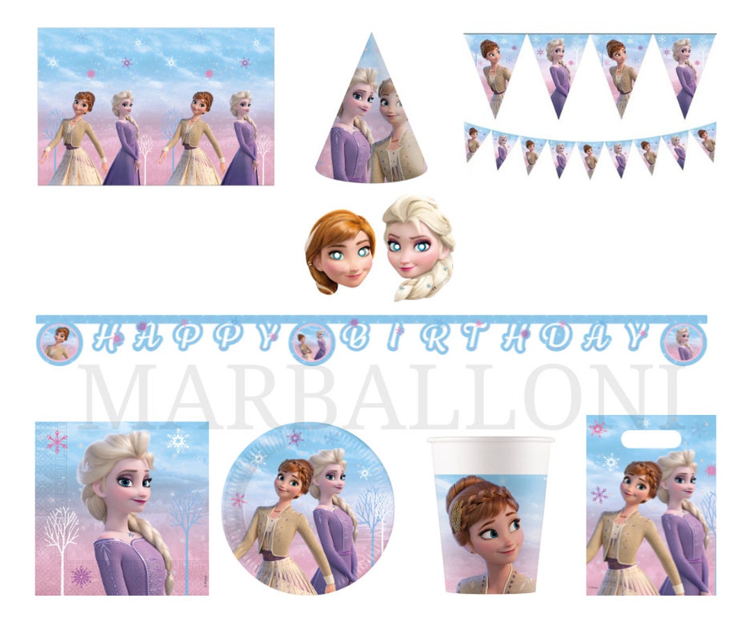 Frozen 2 Wind Spirit Party Decor Supplies Tableware Balloons Napkins ...