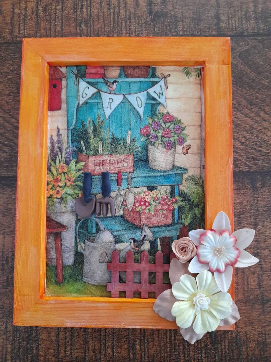 Handmade Collage Picture - Etsy