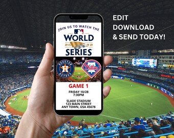 World Series Party - Etsy