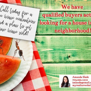 Summer Realtor Marketing, Lead Gen Postcard for Real Estate Agents ...