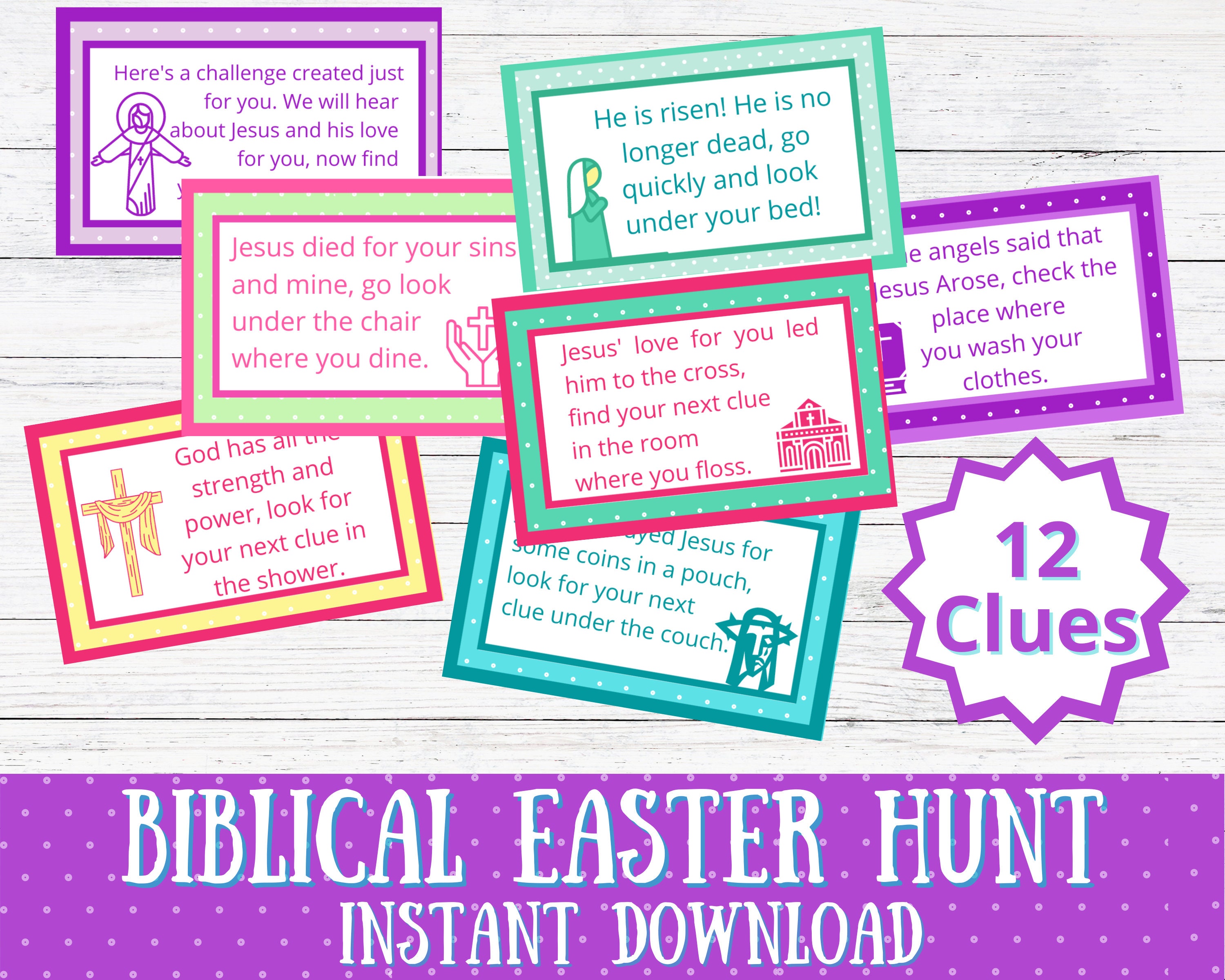 Religious Easter Scavenger Hunt Ideas at David Masterson blog