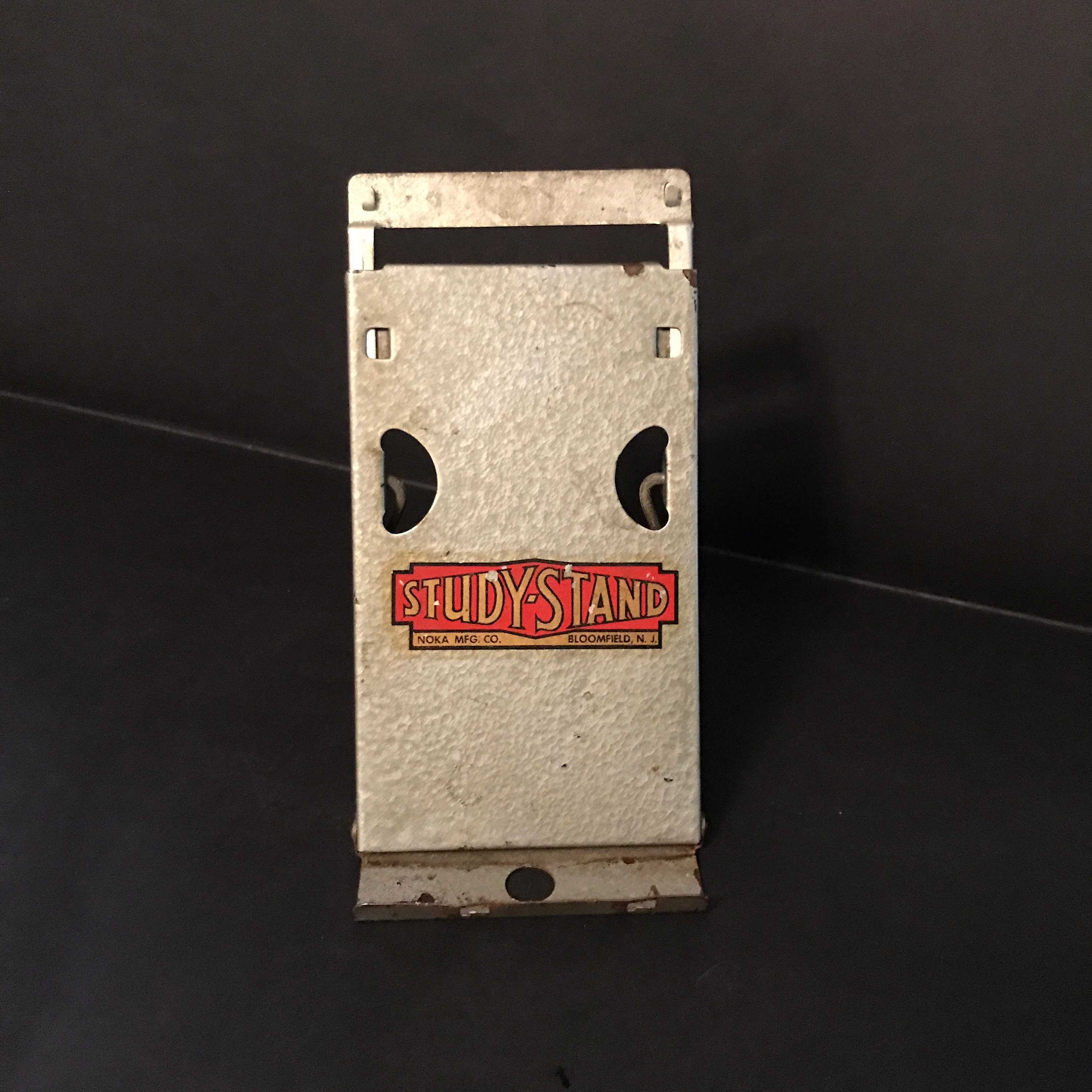 Vintage Metal Study-stand, Industrial Style, Noka MFG Co, Adjustable ...