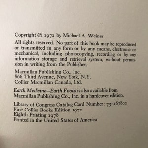 Earth Medicine-earth Foods, Michael Weiner, Plant Remedies, Drugs ...