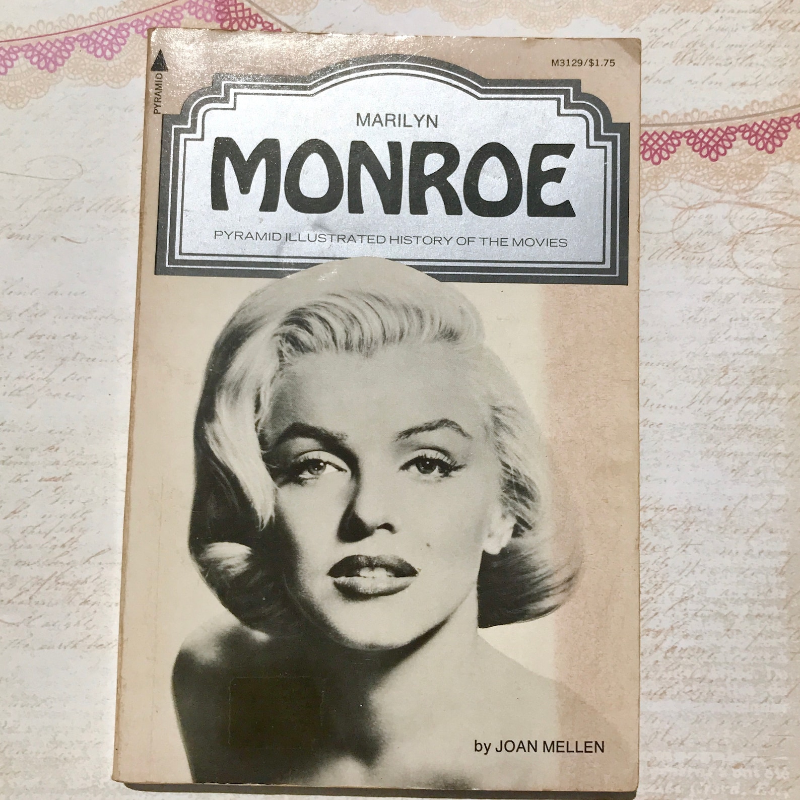 Marilyn Monroe Pyramid Illustrated History of the Movies | Etsy