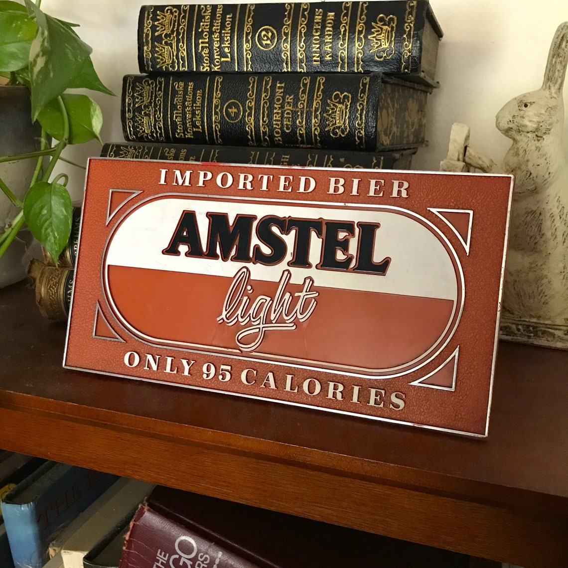 Amstel Light Rectangular Plastic Sign Easel Back or Hang on - Etsy