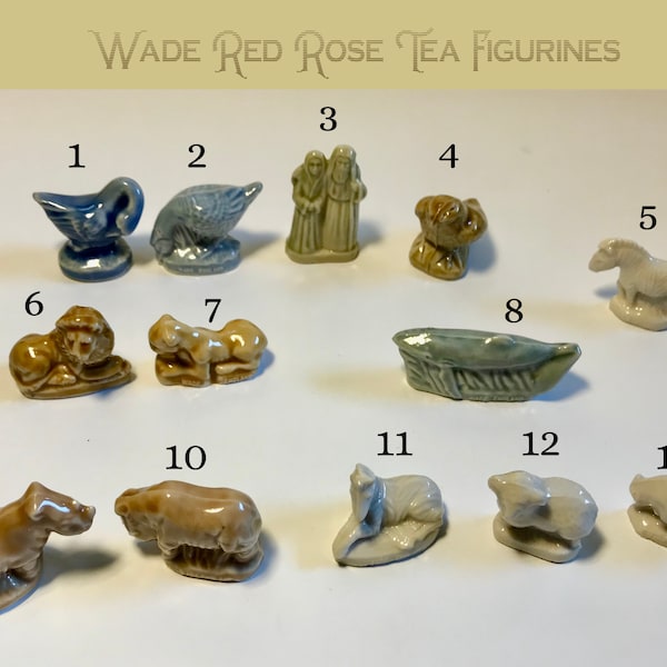 Miniature Ceramic Animals Made in England - Etsy