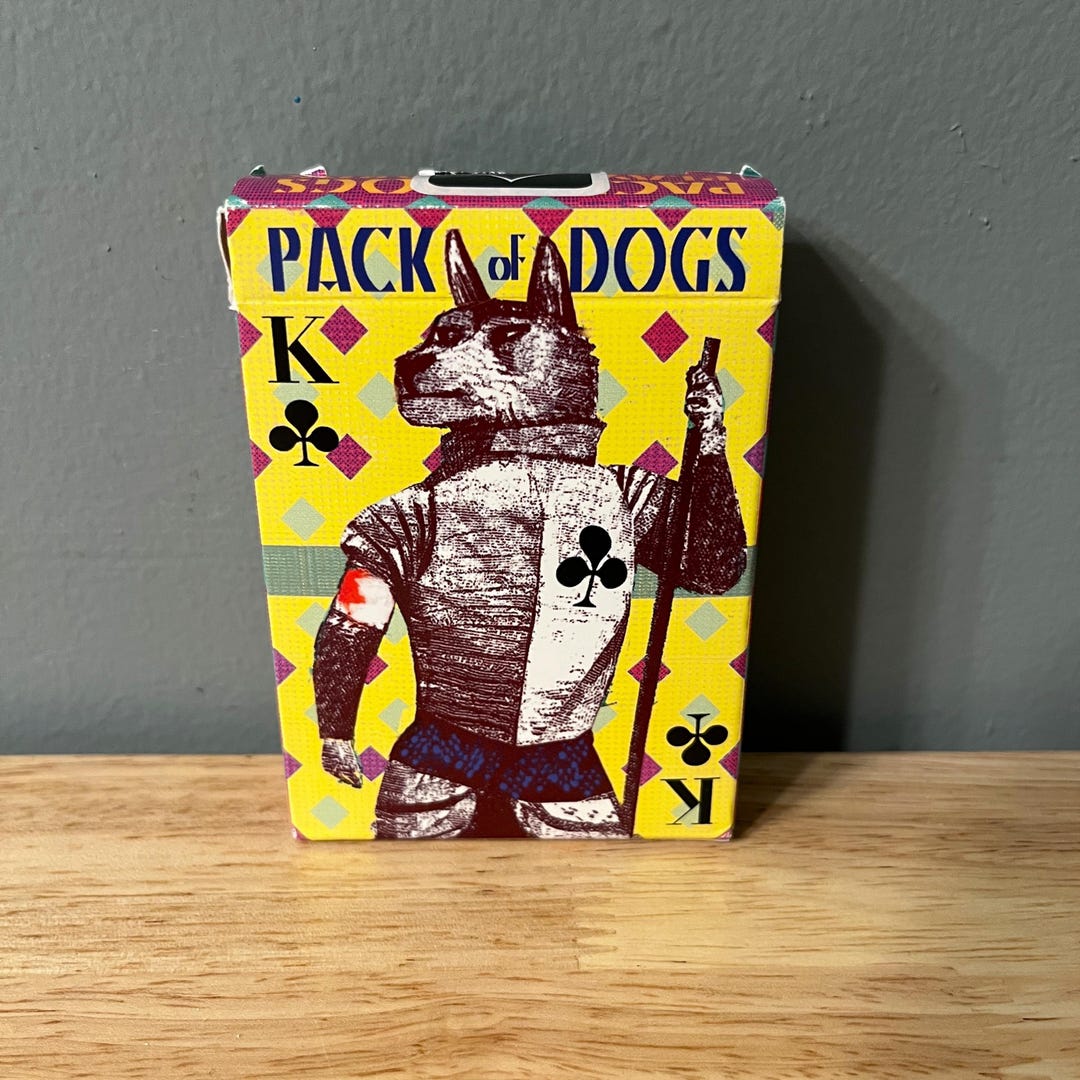 Pack of Dogs Playing Cards, Every Card Tells A Story, Whimsical ...