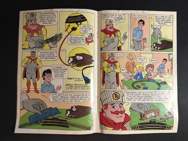Bachman Master Railroader Pamphlet, Train Set Instruction Manual ...
