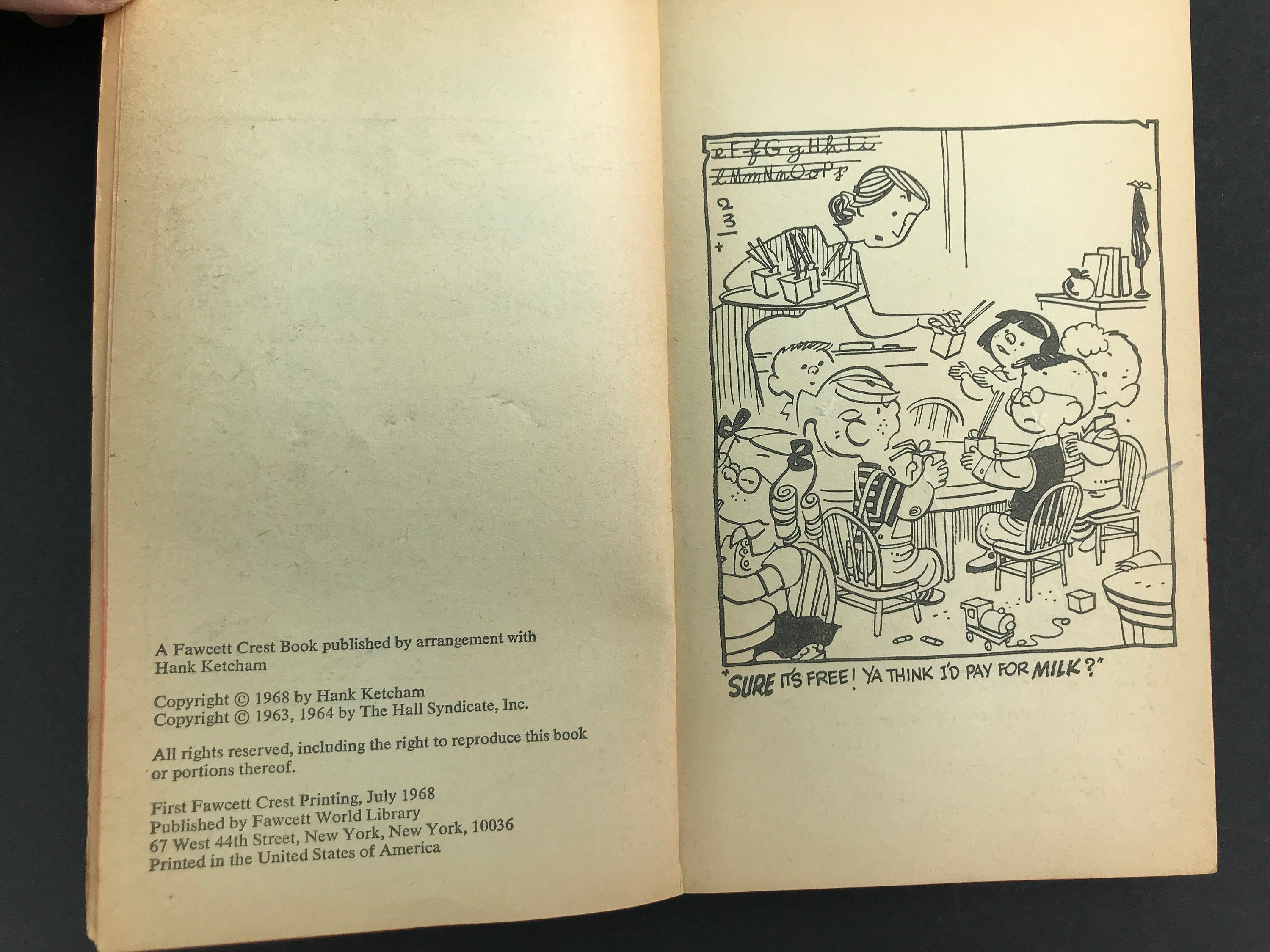 Dennis the Menace All American Kid, Hank Ketcham, 1968 Publication ...