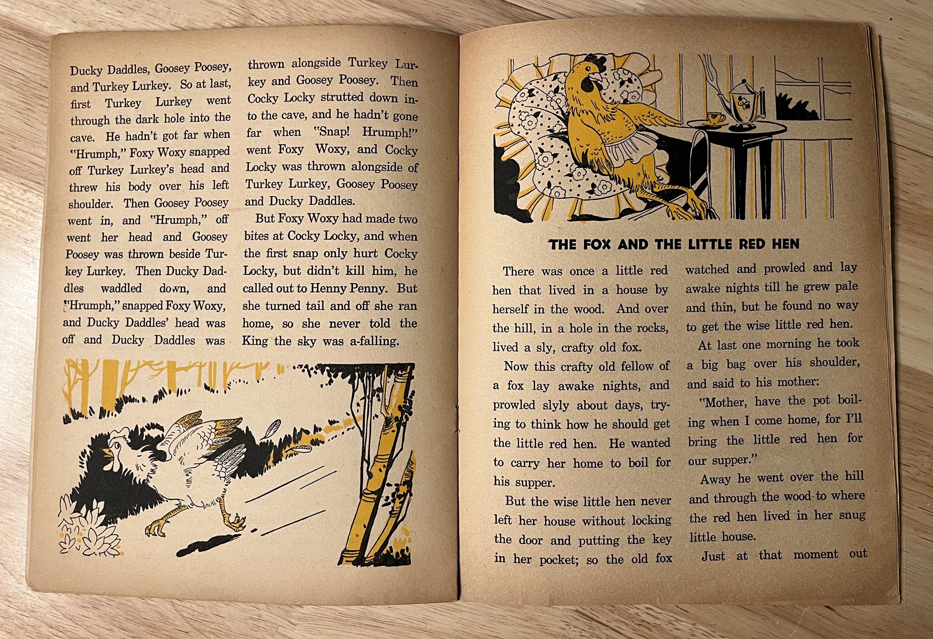 Vintage Famous Chicken Stories, Perks Publishing, School and Pre School ...