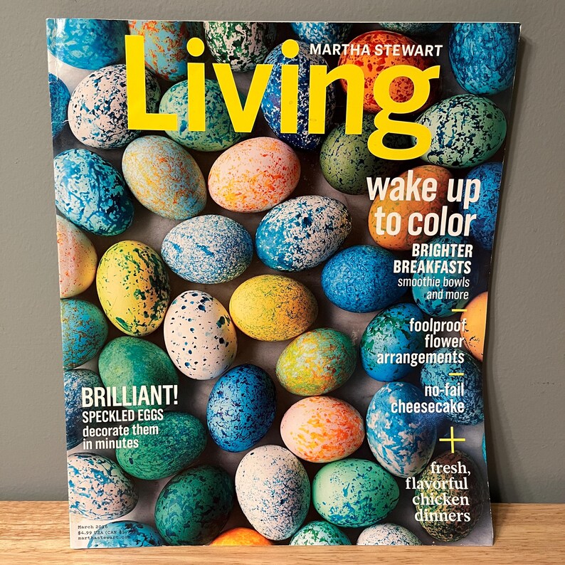 Martha Stewart's Living, Back Issues, Sold Separately, Valentines ...