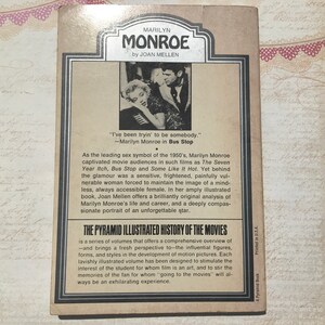 Marilyn Monroe Pyramid Illustrated History of the Movies | Etsy