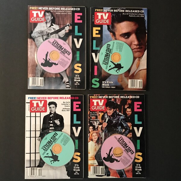 Elvis Tv Guide - Etsy