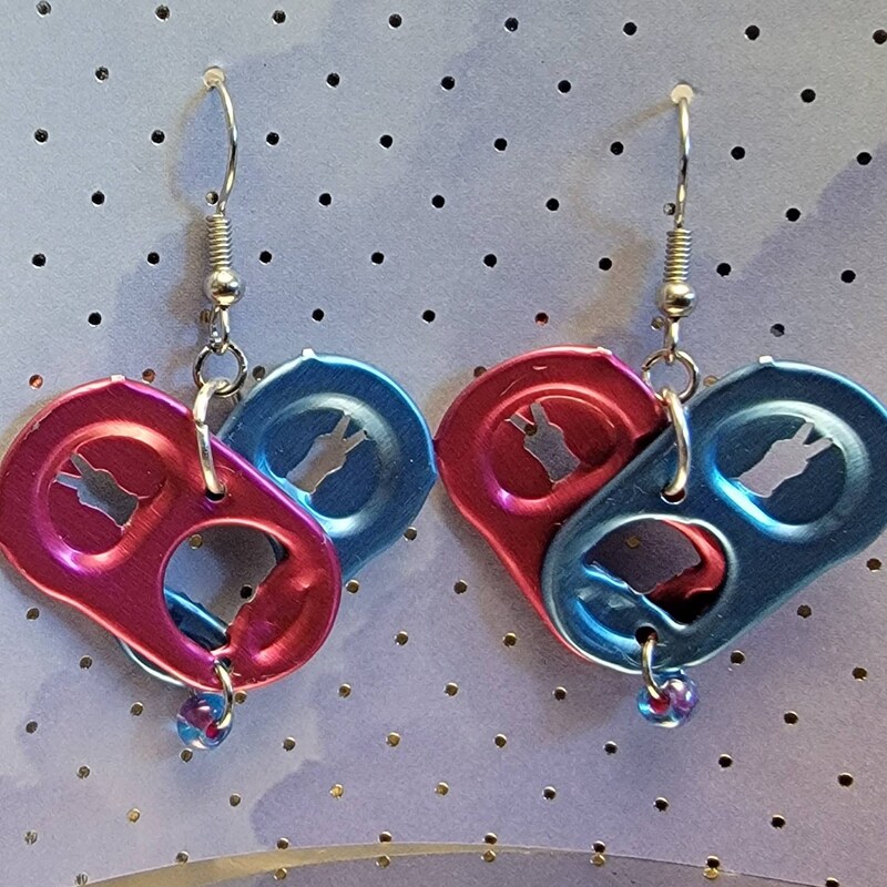 Pop Tab Earrings - Etsy