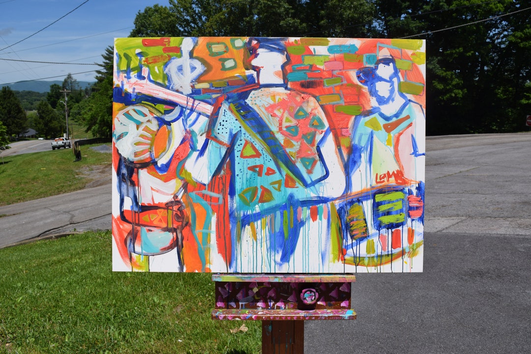 Jonathan Scales Fourchestra at Wolf Hills Brewing 2022 II - Etsy
