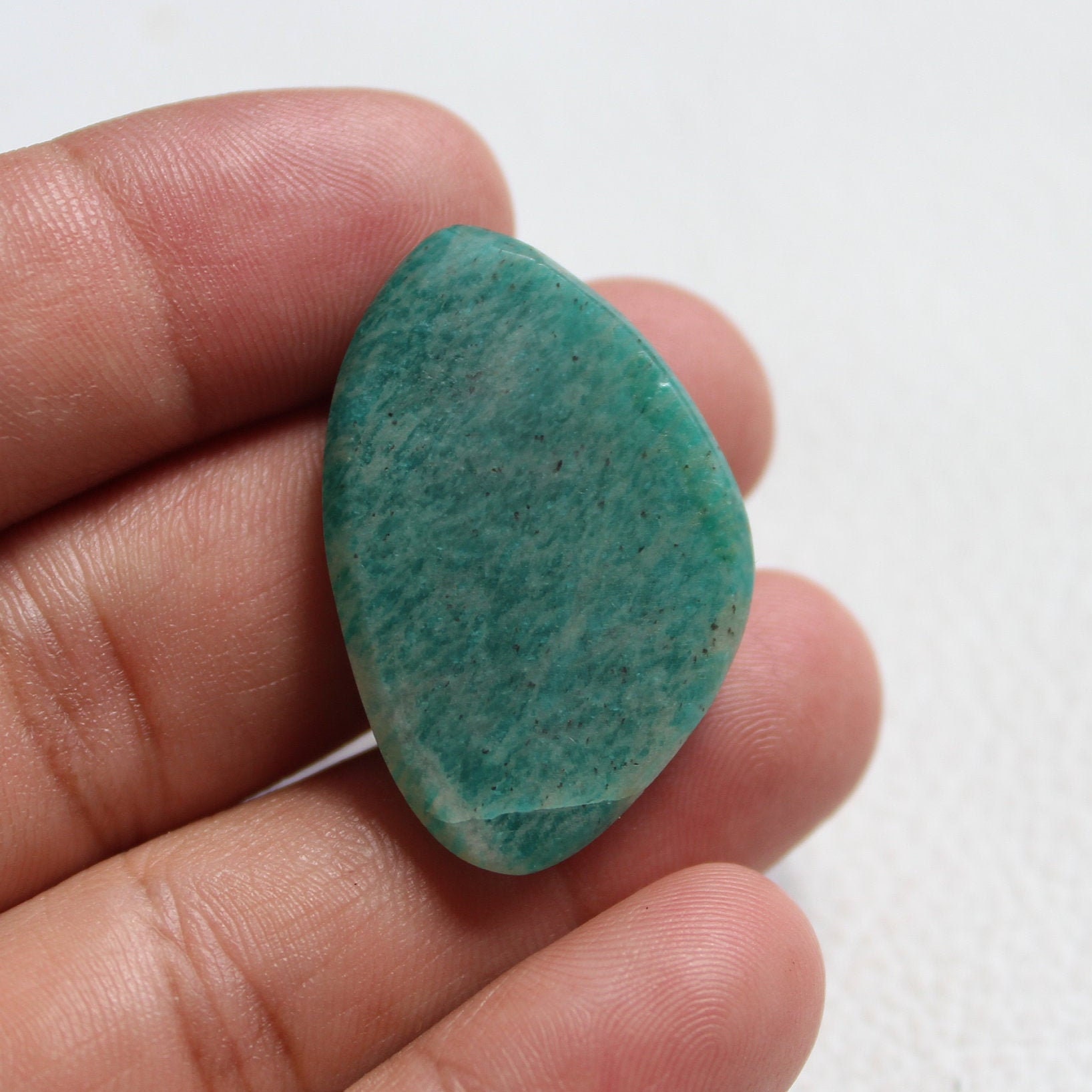 Natural Amazonite Gemstone Top Quality Amazonite Cabochon - Etsy UK