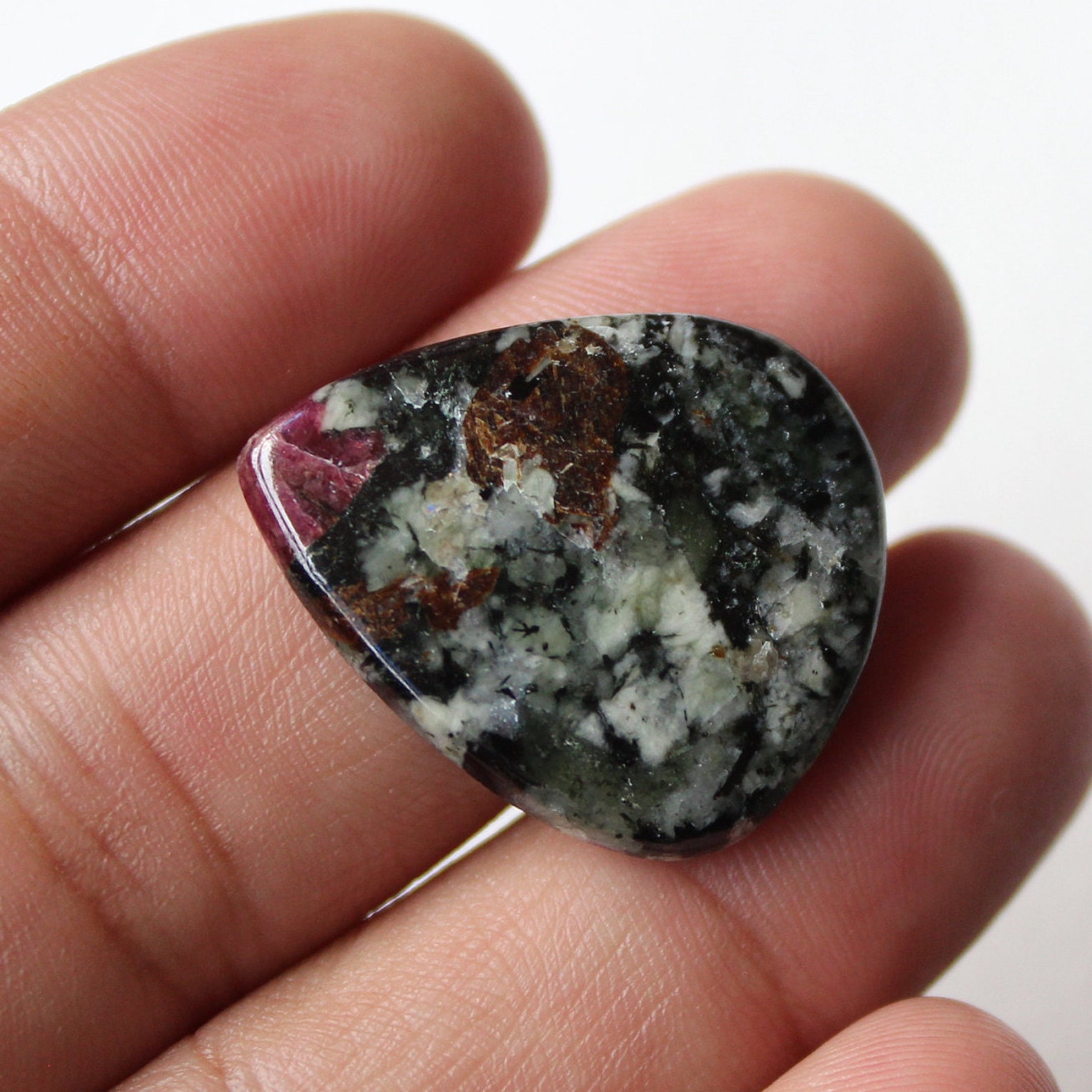 Gorgeous Natural Eudialyte Cabochon High Quality Gemstone, Semi ...