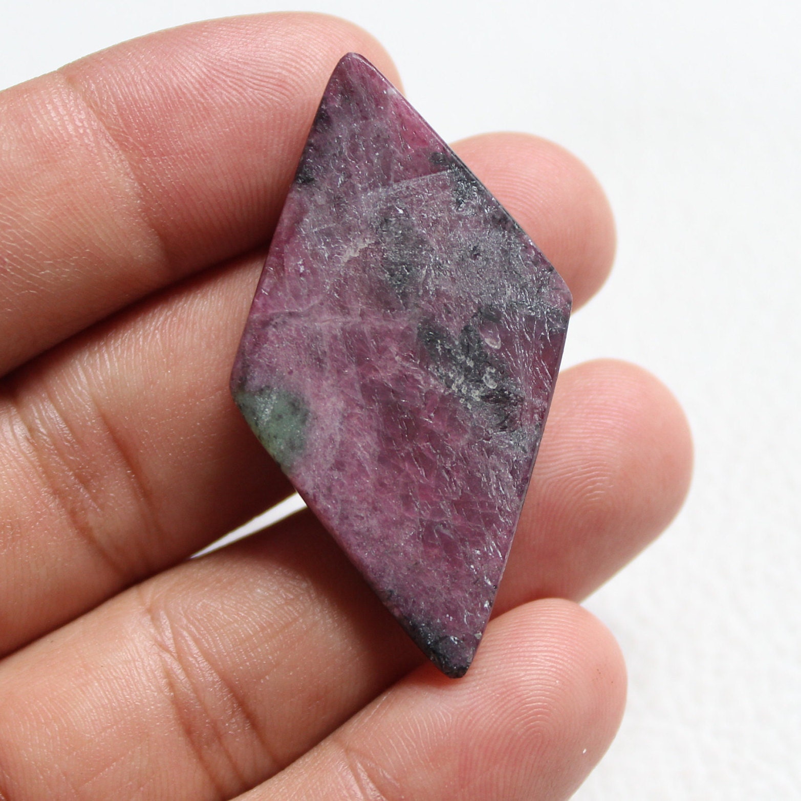 Natürlicher Rubin Zoisit Edelstein Rubin Zoisit Cabochon Hochwertiger ...