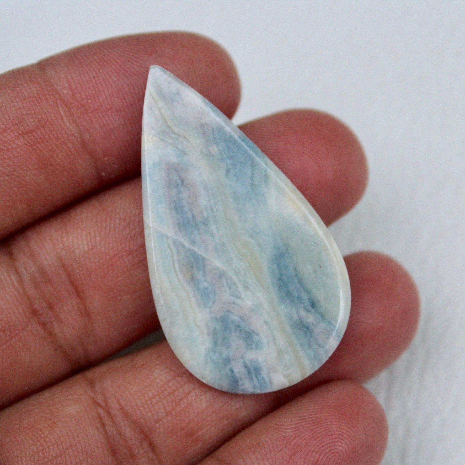 Natural Blue Scheelite Crystal Gemstone / Blue Rhodochrosite | Etsy