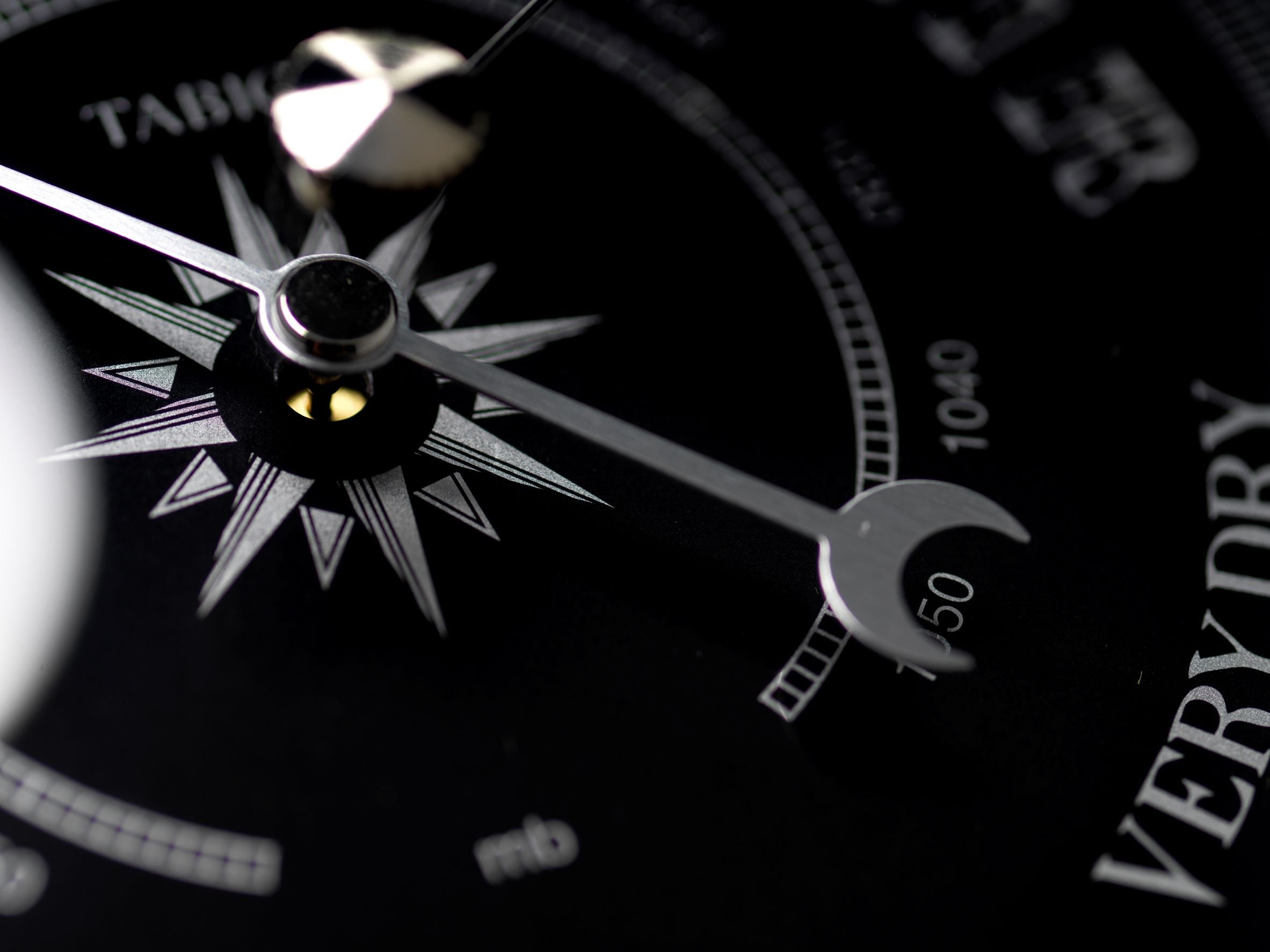 Tabic Prestige Traditional Barometer in Chrome With a Jet - Etsy