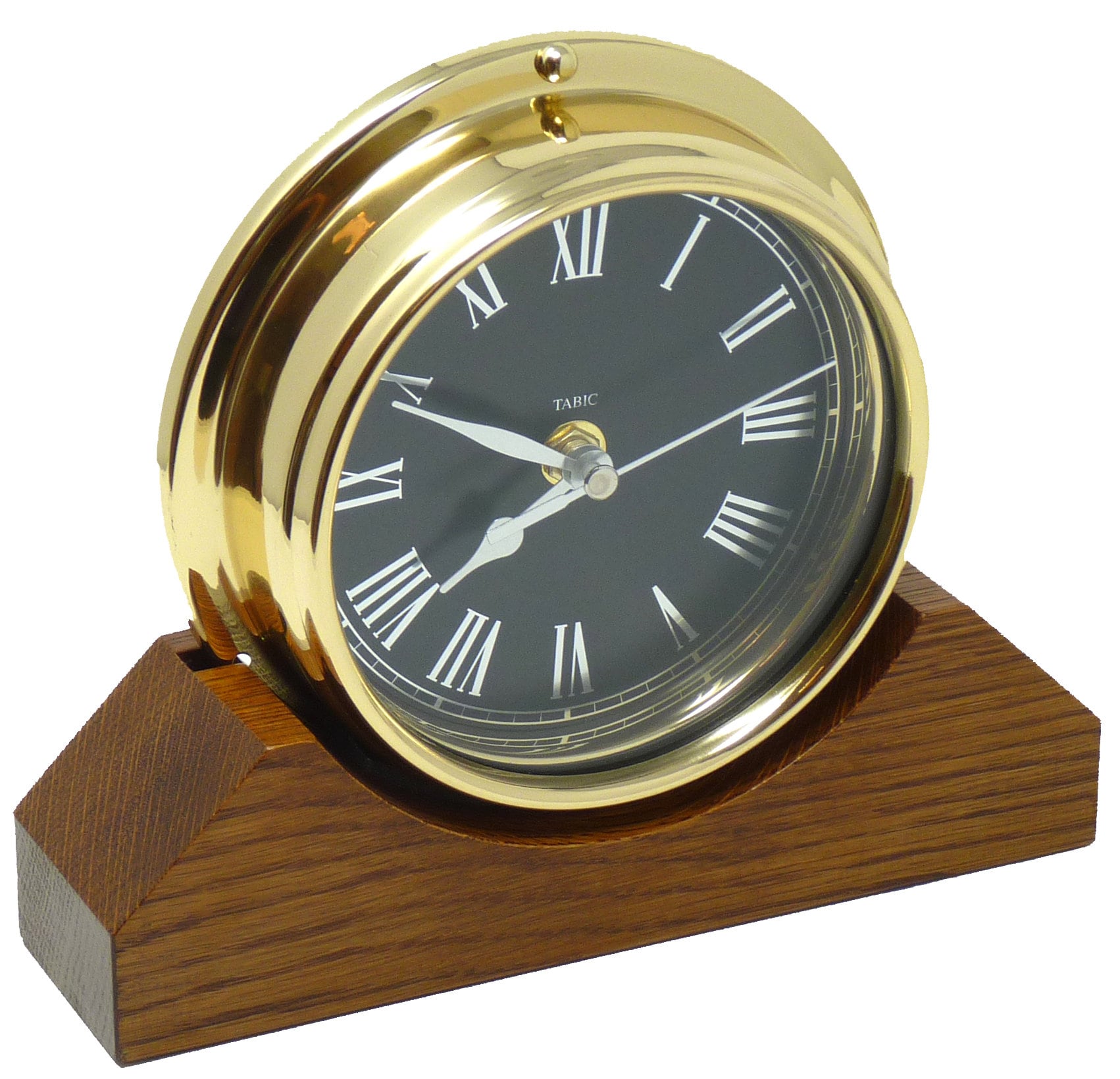 Handmade Solid Brass Roman Clock Mounted on an English Oak - Etsy