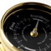 Handmade Prestige Tide Clock in Solid Brass With a Jet Black Dial ...