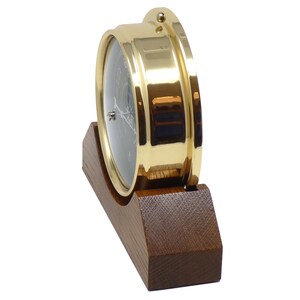 Handmade Prestige Barometer With Jet Black Dial Mounted on an English ...