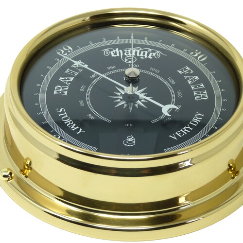 Tabic Prestige Traditional Barometer in Chrome With a Jet - Etsy