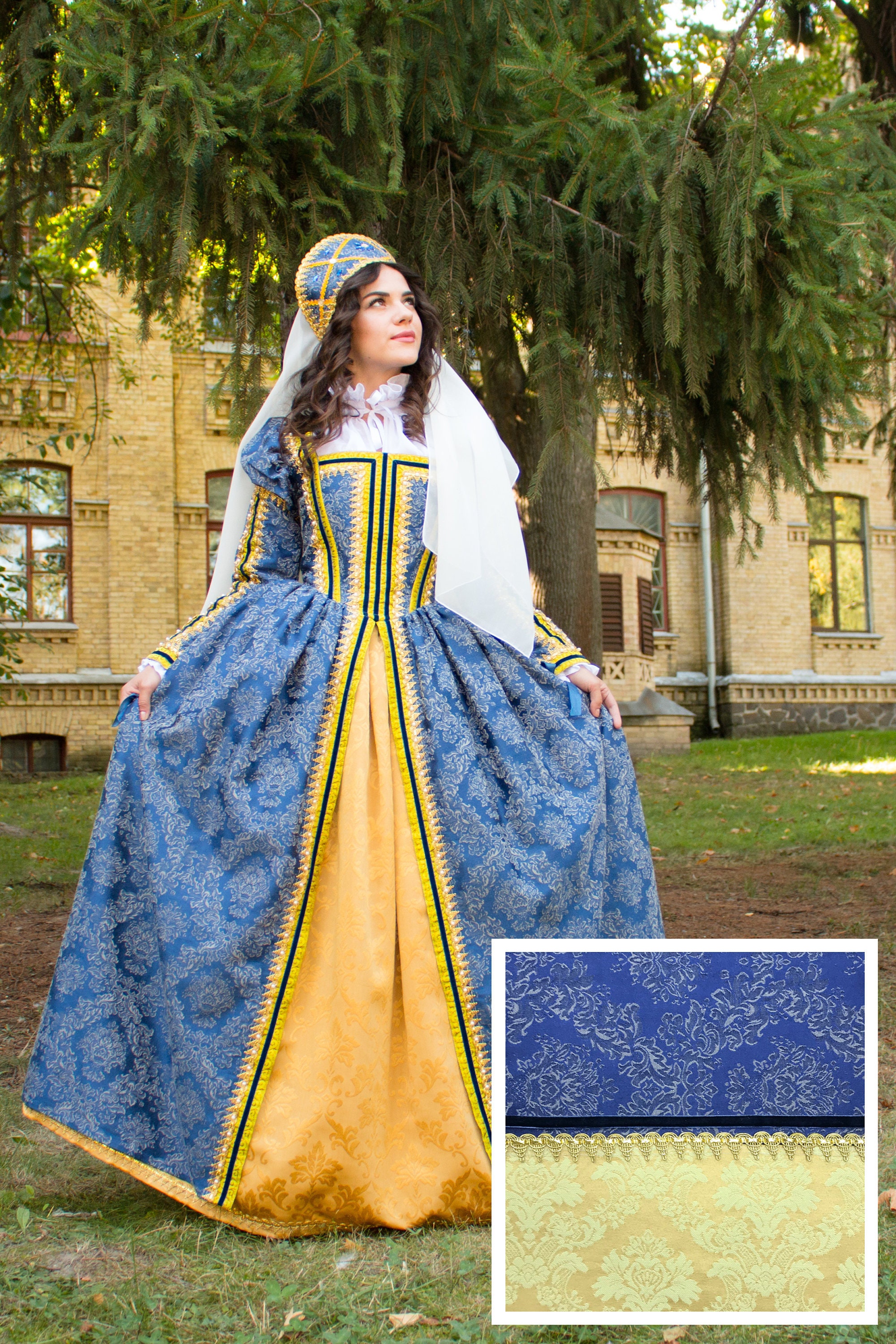 Renaissance Dress English Queen Dress Tudor - Etsy