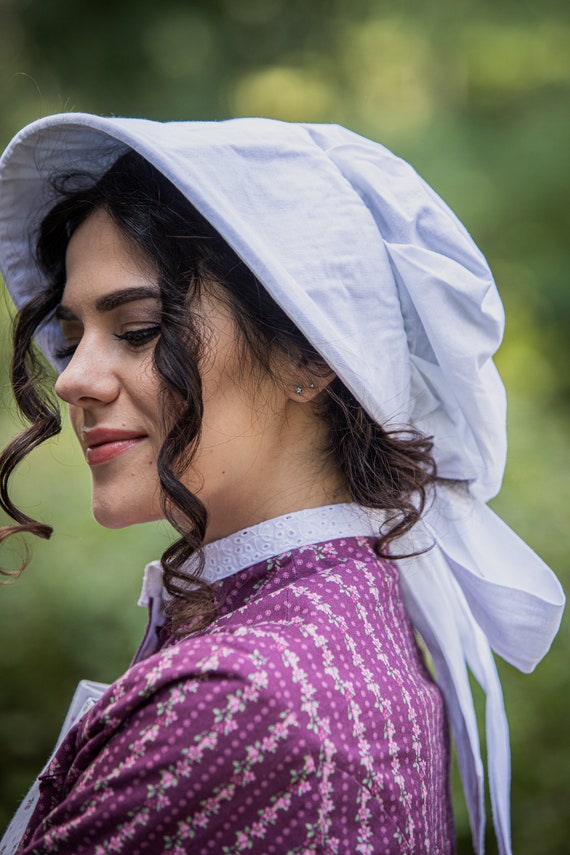 Women's Pioneer Civil War Wind Bonnet - Etsy