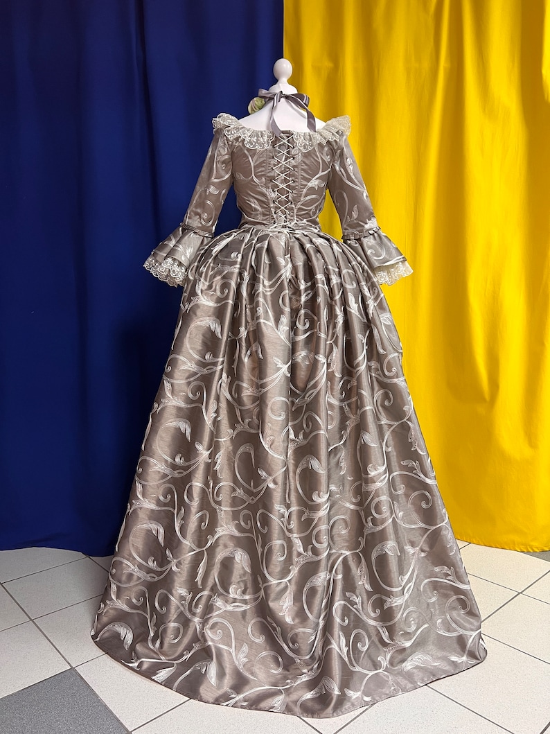 Rococo Wedding Dress Versaille Dress 18th Century - Etsy