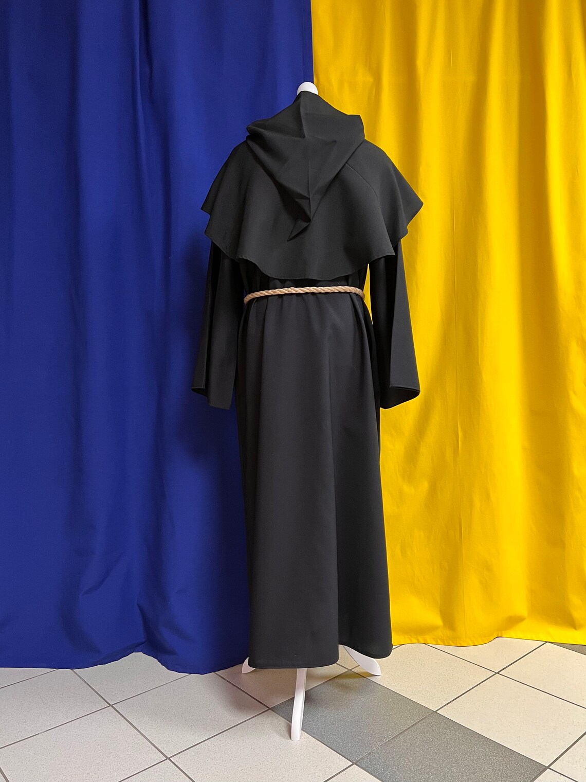 Medieval Monk Costume Grim Reaper Costume Robe and Hood - Etsy