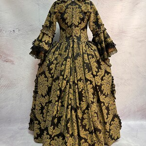 Baroque 18th Century Dress - Marie Antoinette Rococo - Etsy