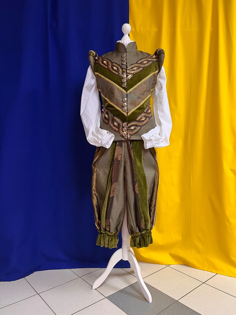 Renaissance Fair Men's Gown Medieval Costume Prince - Etsy