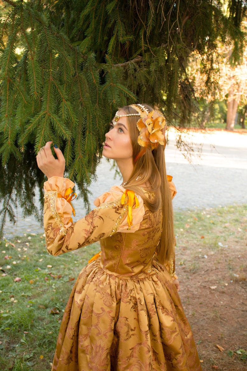 Italian Renaissance Dress Lucrezia Borgia 15th Century Dress Etsy