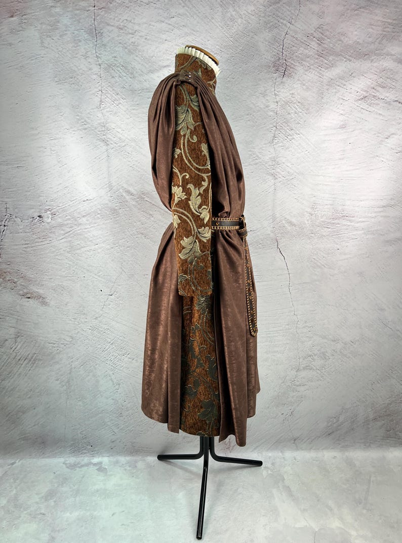 Men's Brown Lord Costume - Medieval Wedding Outfit - Etsy